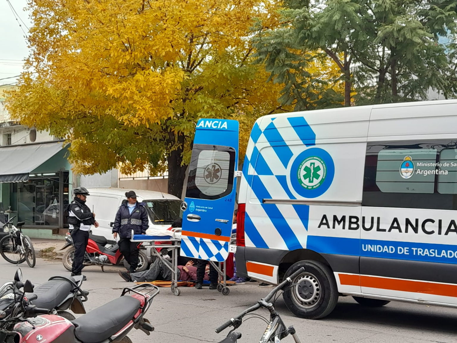 SINIESTRO VIAL ENTRE ROGELIO LEACH Y SARMIENTO – Jujuy Ahora!
